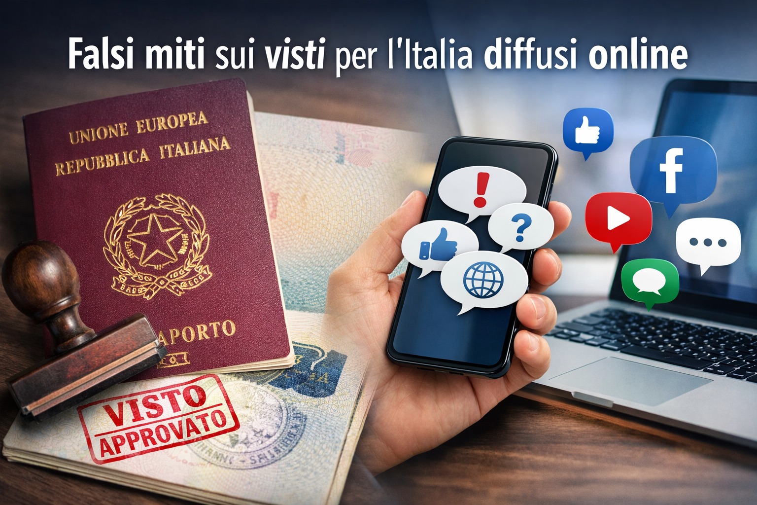 Falsi miti sui visti per l’Italia diffusi online – EuroThai